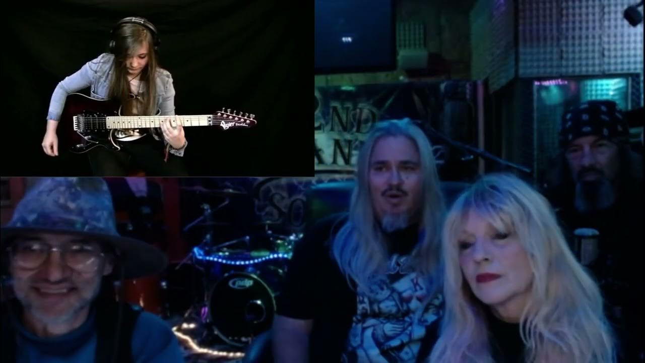 Dragonforce Through The Fire And Flames Cover By Tina S Reaction Youtube