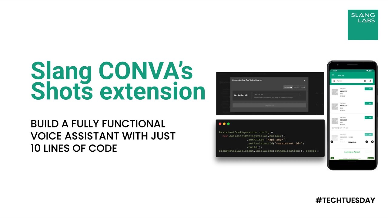 Add Slang Voice Assistant to your app with 10 lines of code - YouTube