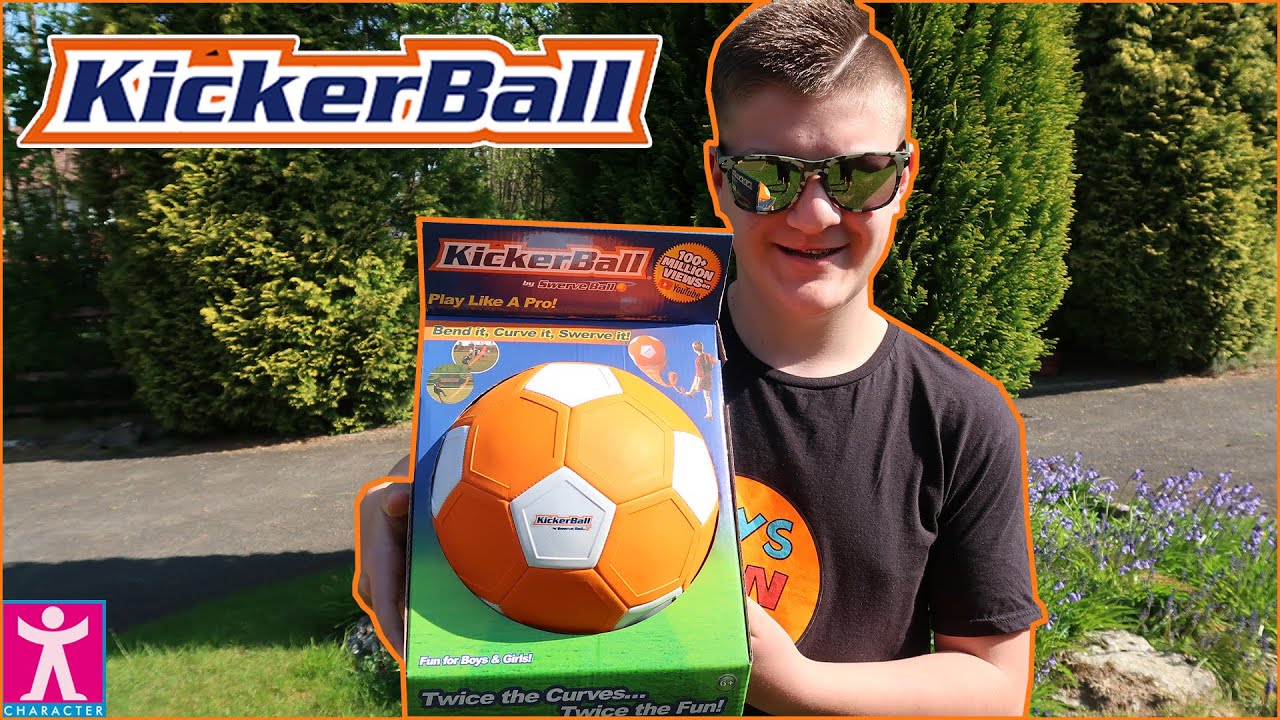 KickerBall Football Skills Challenge Curve Bend And Swerve Goals#AD ...