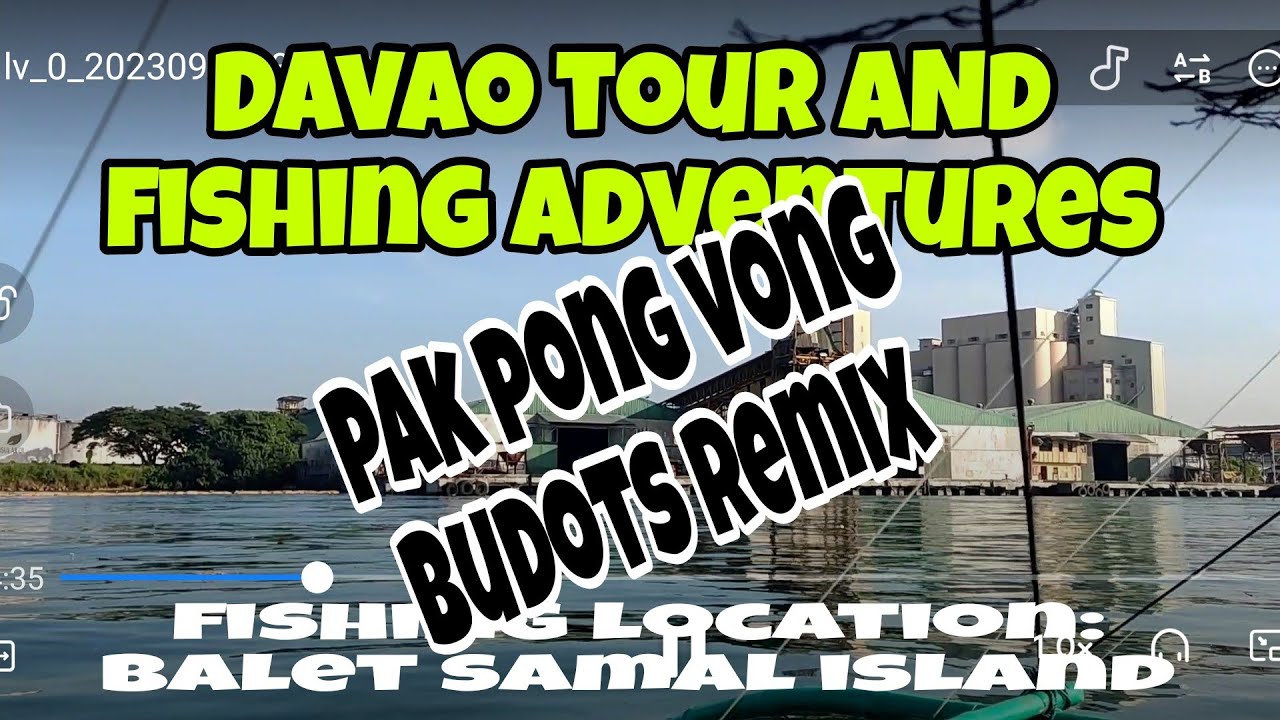 davao tour and fishing adventure..fishing location:balet samal island ...