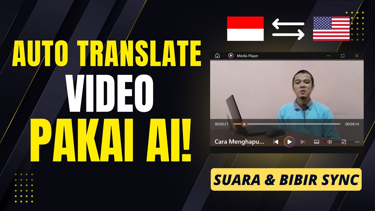 Cara Translate Video Otomatis Pakai AI | Bisa Ubah 100+ Bahasa (Suara ...