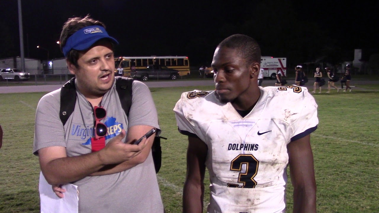Ocean Lakes' Jaevon Becton & Jaleel Powell after 24-7 win over Salem-VB ...