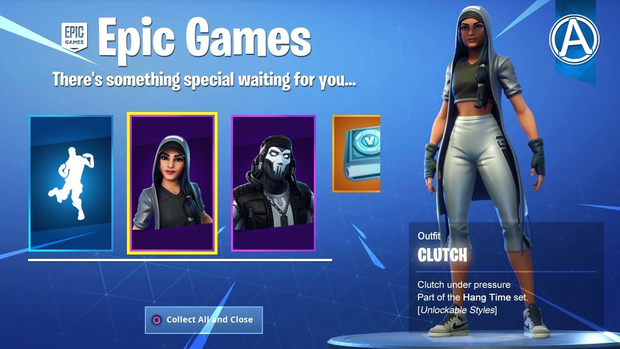 NEW "HANG TIME" SKIN BUNLDE Gameplay! (Fortnite Battle Royale LIVE ...