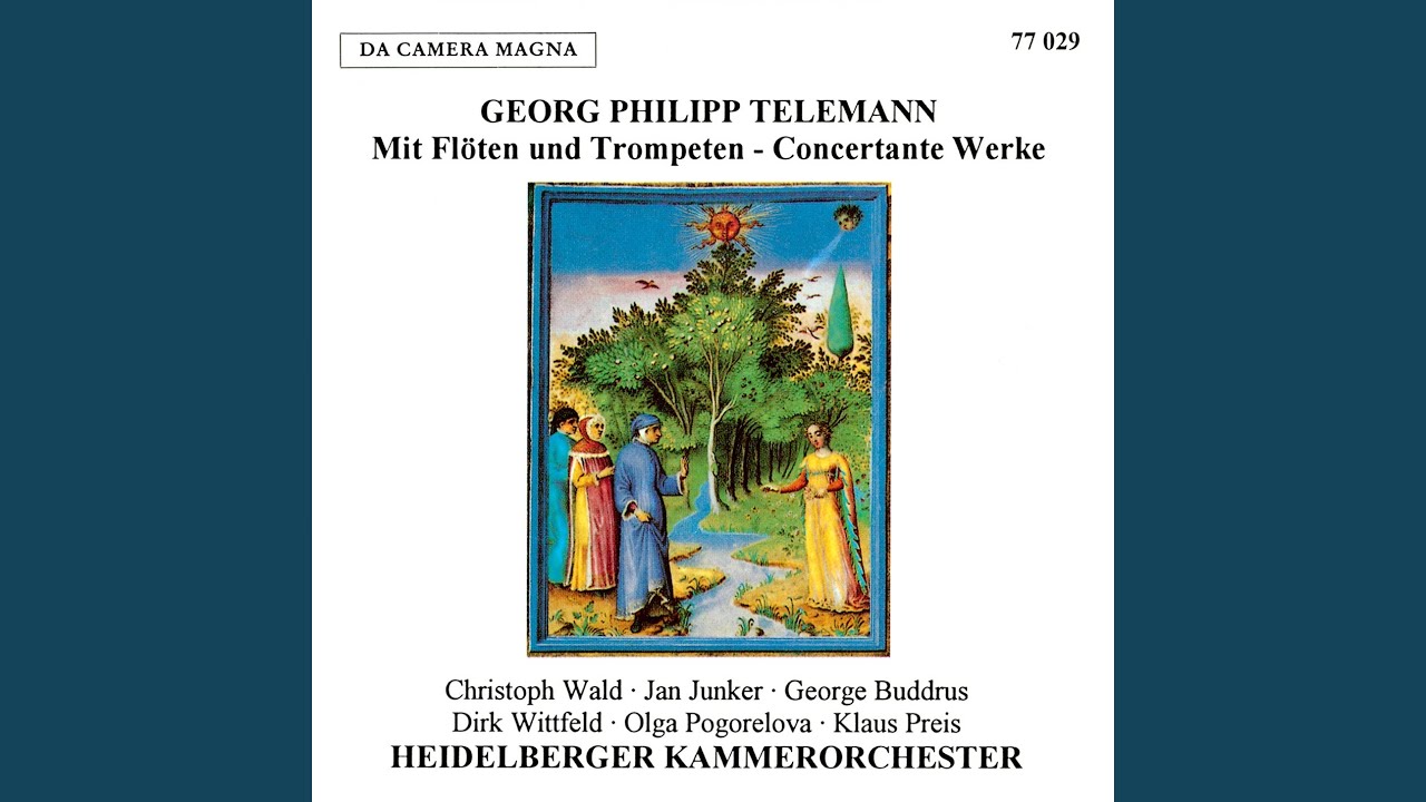 Concerto for 2 Flutes in E Minor, TWV 52:e2: III. Largo - YouTube