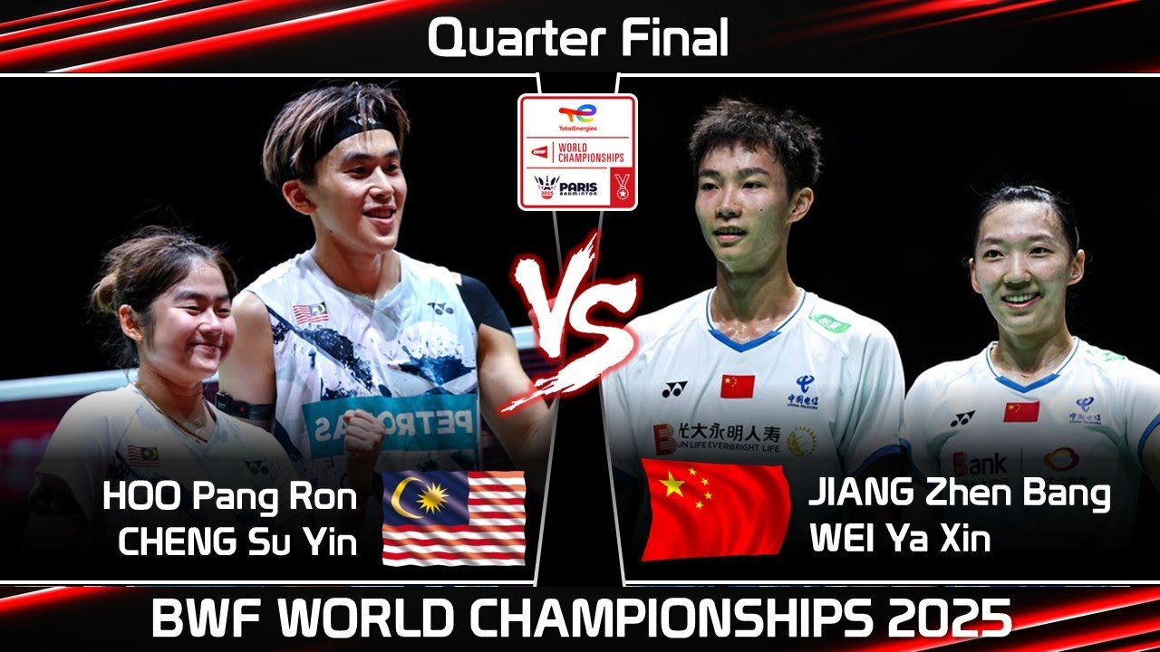 HOO Pang Ron CHENG Su Yin vs JIANG Zhen Bang WEI Ya Xin | World ...