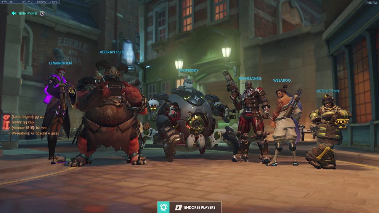 [ PC ] Overwatch Full Competitive Game Kings Row 6 - YouTube