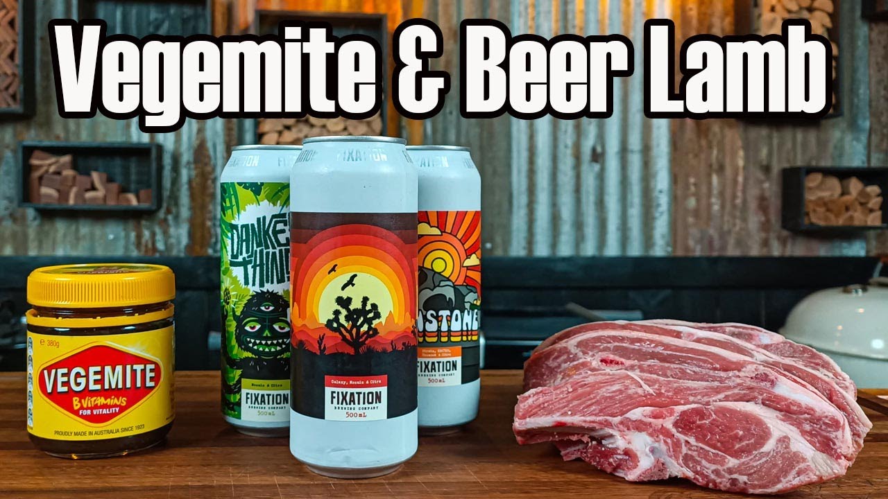 Vegemite and beer lamb BBQ chops recipe - YouTube