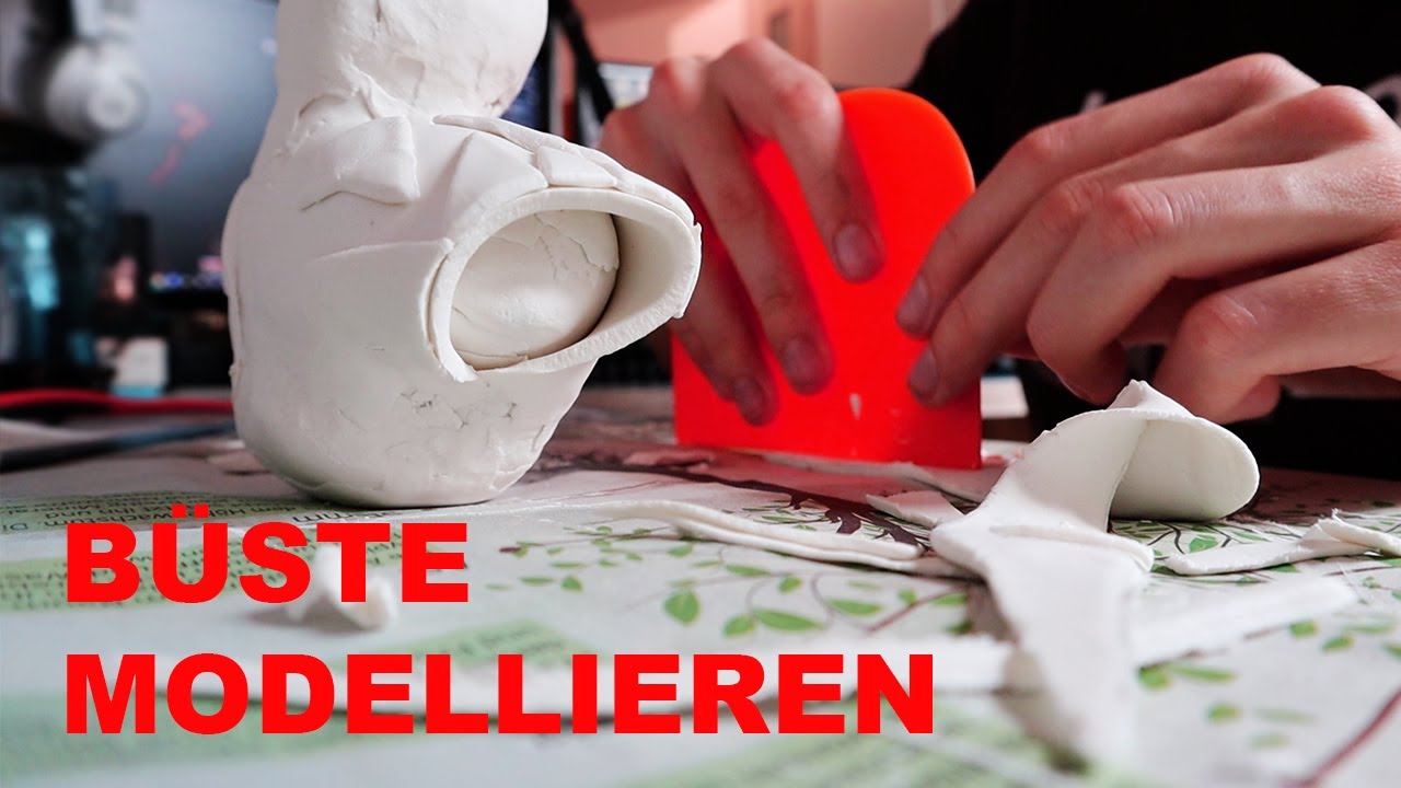 Modelliermasse Figuren / Skulpturen selber machen - YouTube