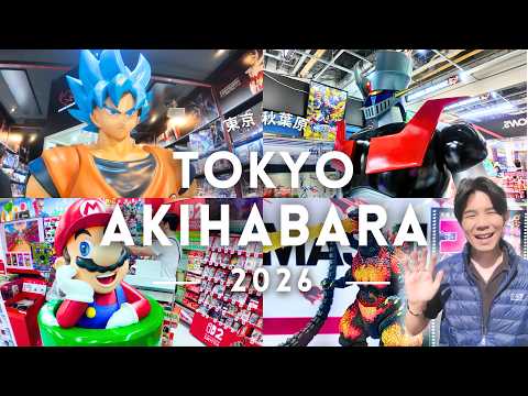Akihabara Tokyo Vlog 🇯🇵 Anime Figures, Retro Games & Otaku Shopping | Shibuya & Harajuku