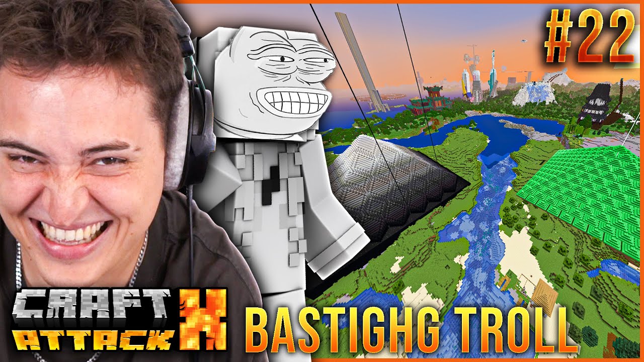 Wir TROLLEN @BastiGHG 🤭 | CRAFT ATTACK X EPISODE 22 - YouTube