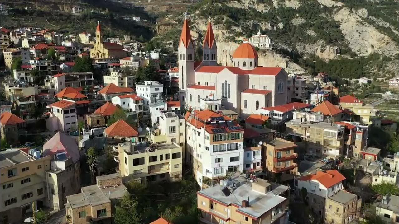 Wadi Qadisha By Drone Youtube