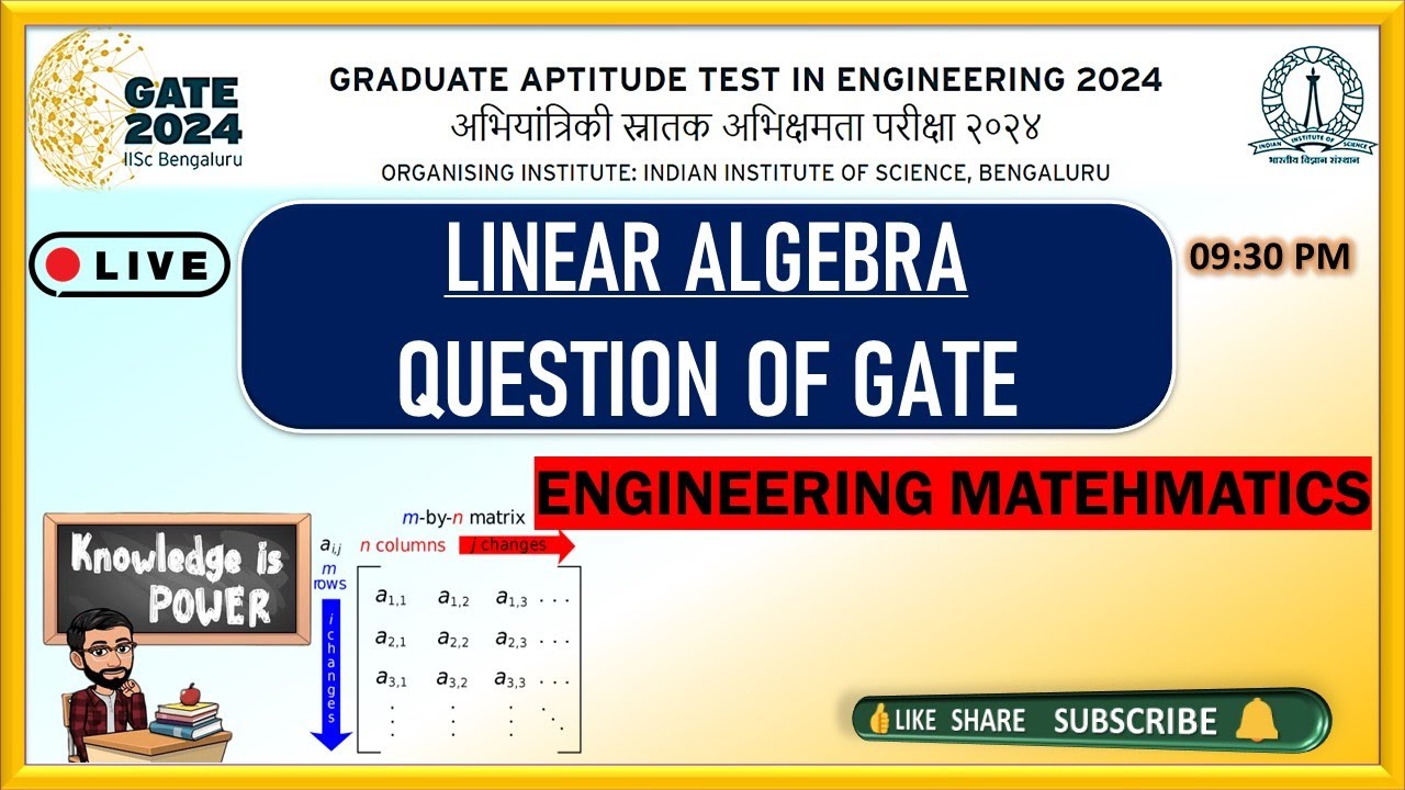 Engineering Mathematics Differential Equation[ GATE exam | All branches ...