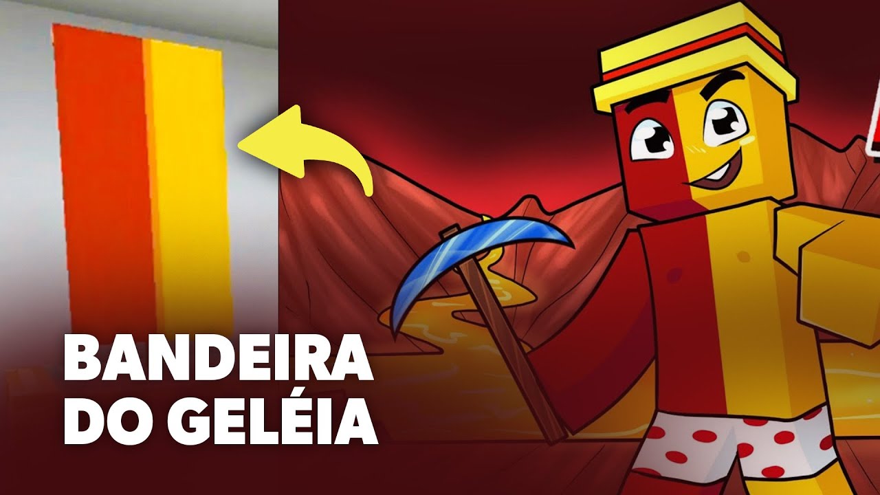 Bandeira do Geléia no Minecraft - Creative Squad - YouTube