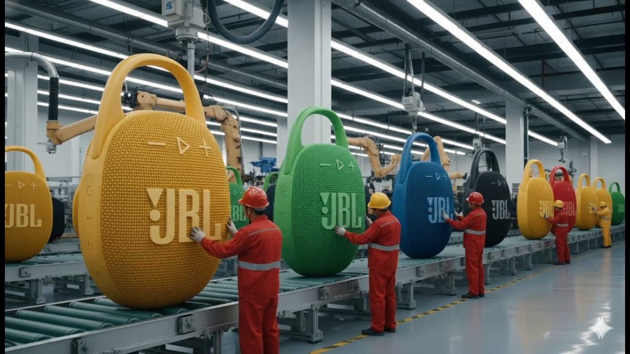 Inside the JBL speaker factory: The production process of the JBL KP ...
