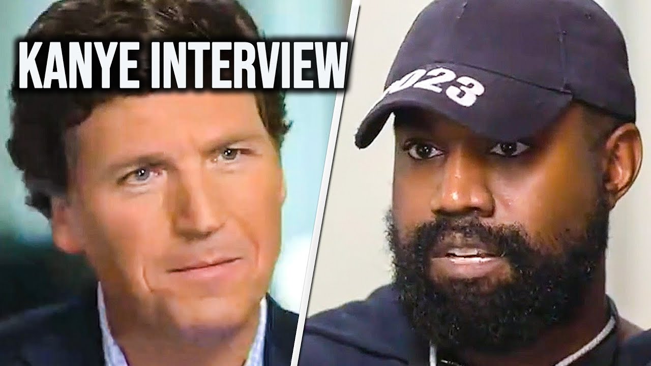 Tucker Carlson Freaks Over Kanye West In Heinous Interview Youtube