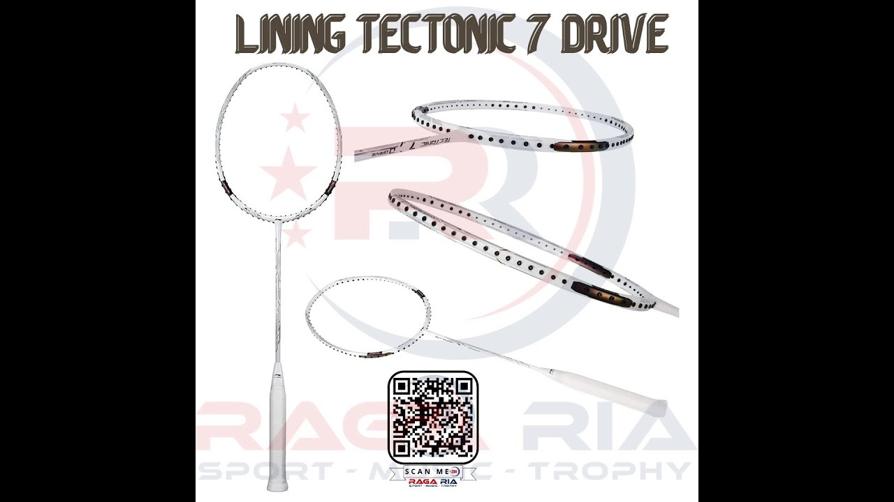 LI-NING TECTONIC 7 DRIVE Raket Badminton - YouTube