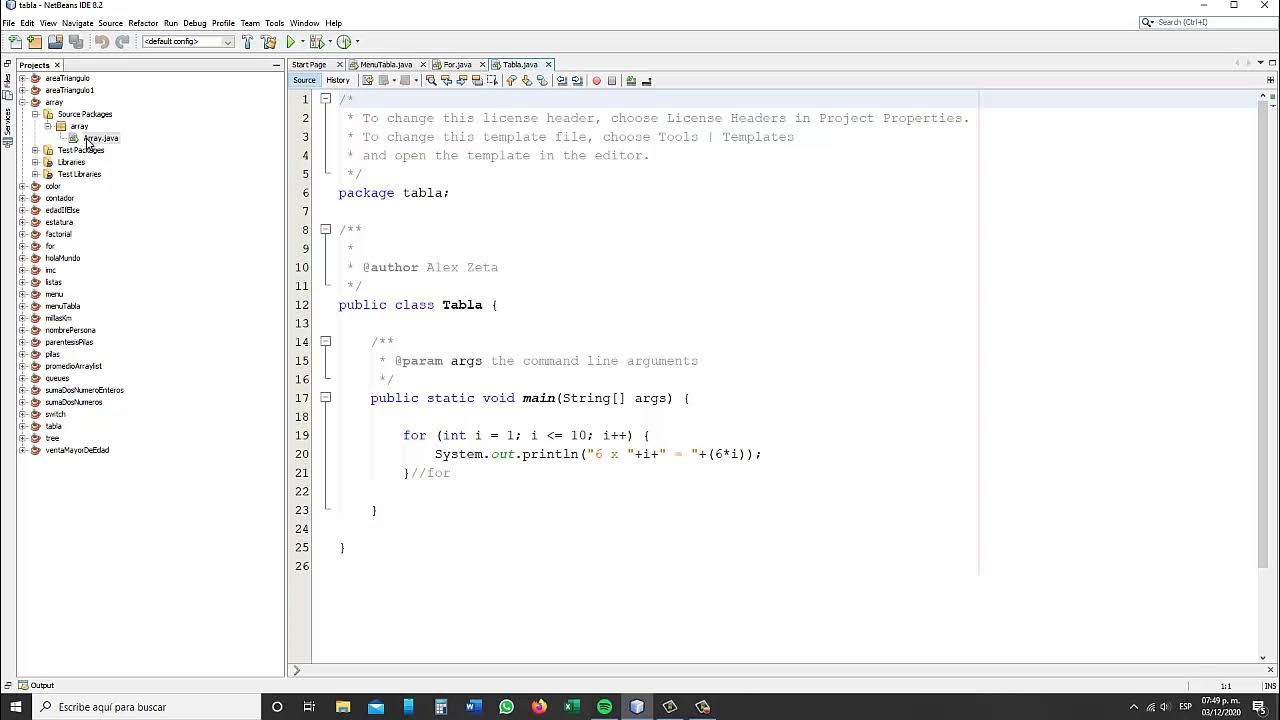 Arreglos unidimensionales en java NetBeans - YouTube
