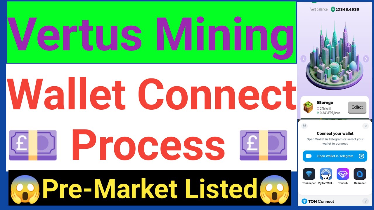 Vertus Mining Wallet Connect Process | Vertus Wallet DailyCombo ...