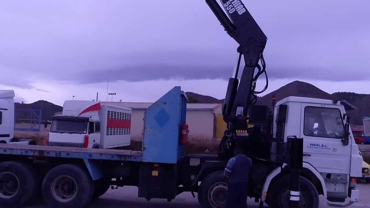 Grúa Hiab 550 (PATTISON) - YouTube