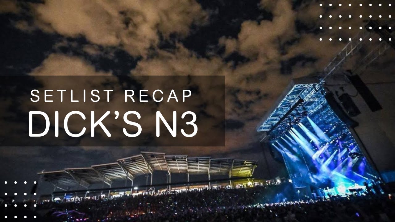 PHiSH - Setlist Recap - Dick's N3 - 9/2/23 - Commerce City, CO - YouTube