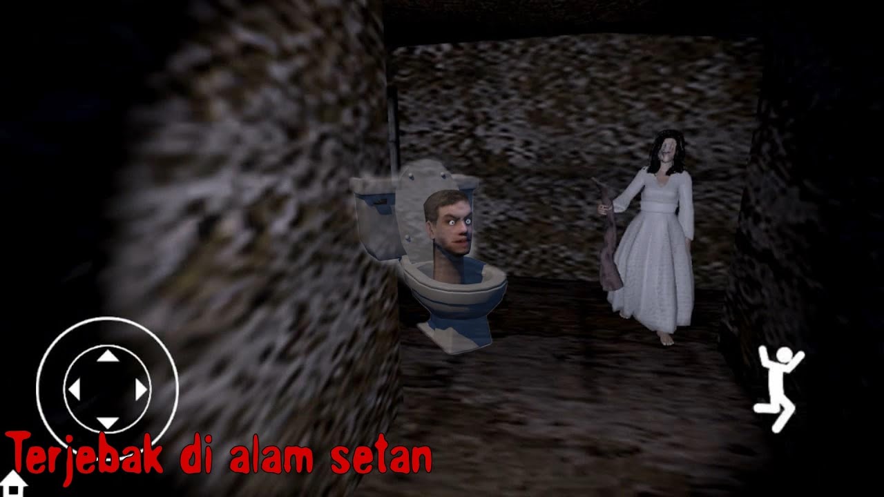 Arif Jadi Arwah Gentayangan Dan Ada Skidibi Toilet | TERJEBAK DI ALAM ...