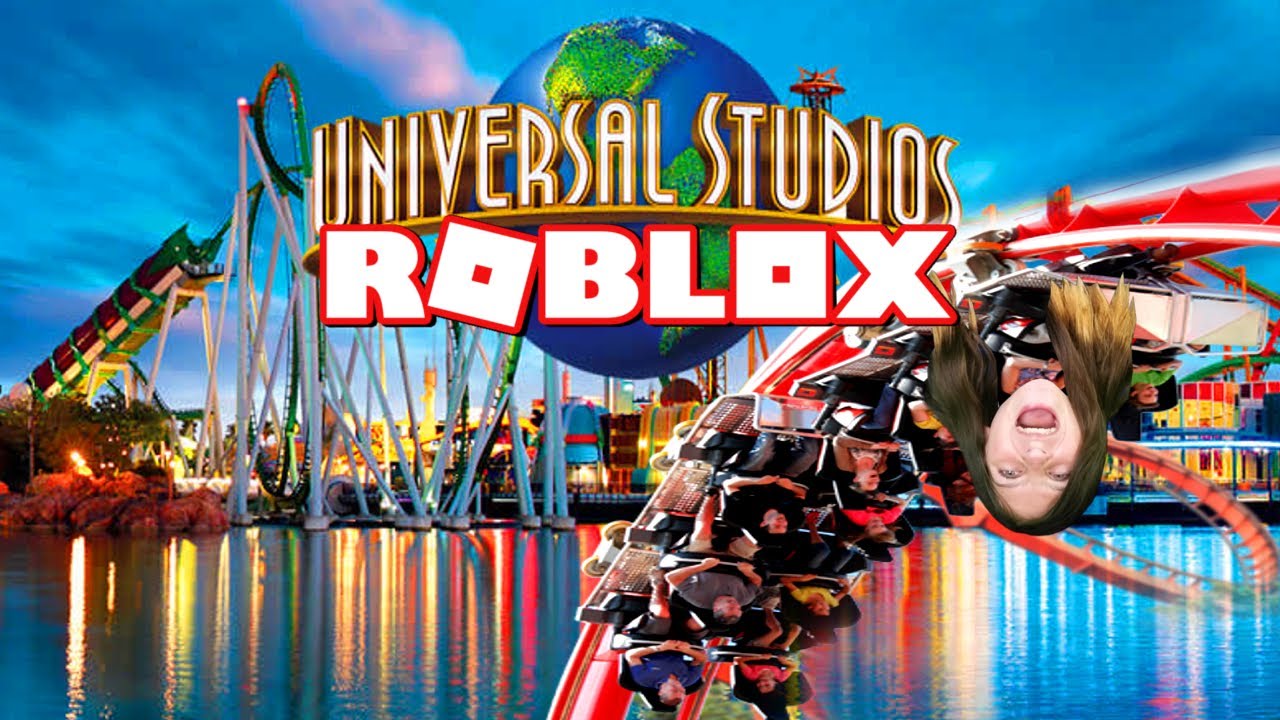 UNIVERSAL STUDIOS in ROBLOX!! RIDING ROLLER COASTERS WITH LYRONYX ...