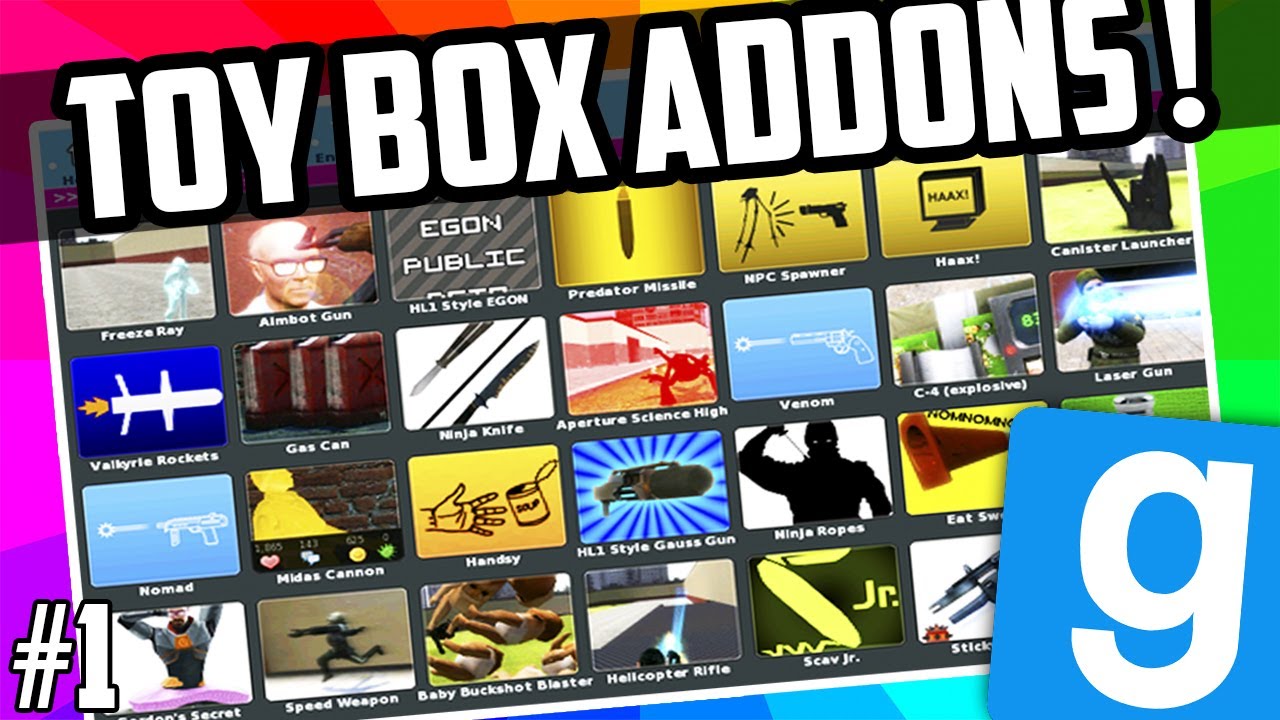 Addons para Gmod por Mediafire: LO MEJOR DE LA TOYBOX - MEGAPACK DE ...