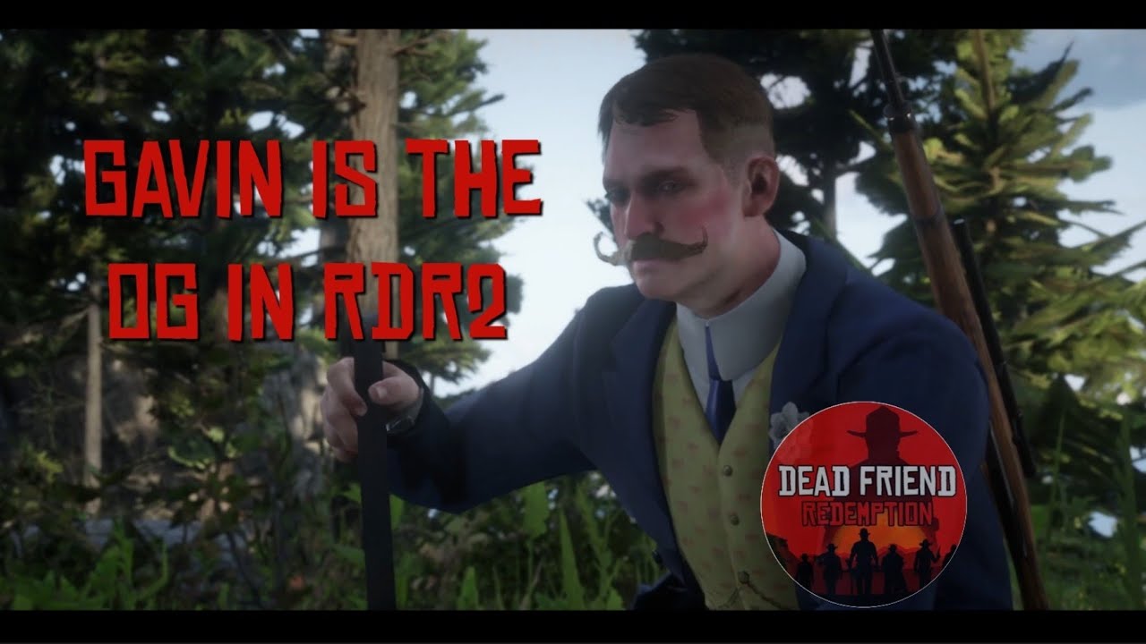 Rdr2- Gavin in his OG scene in Red Dead Redemption 2 - YouTube
