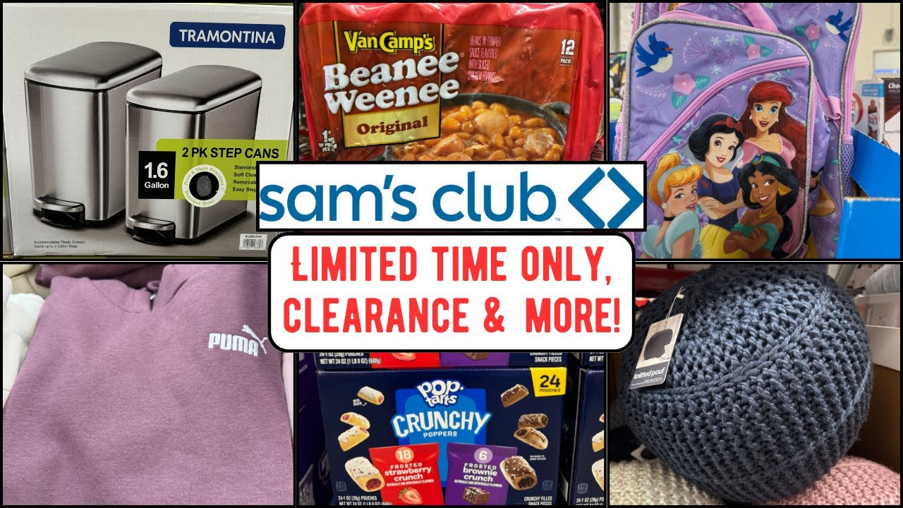 SAM'S CLUB ~ NEW LIMITED TIME ONLY & CLEARANCE DEALS! - YouTube