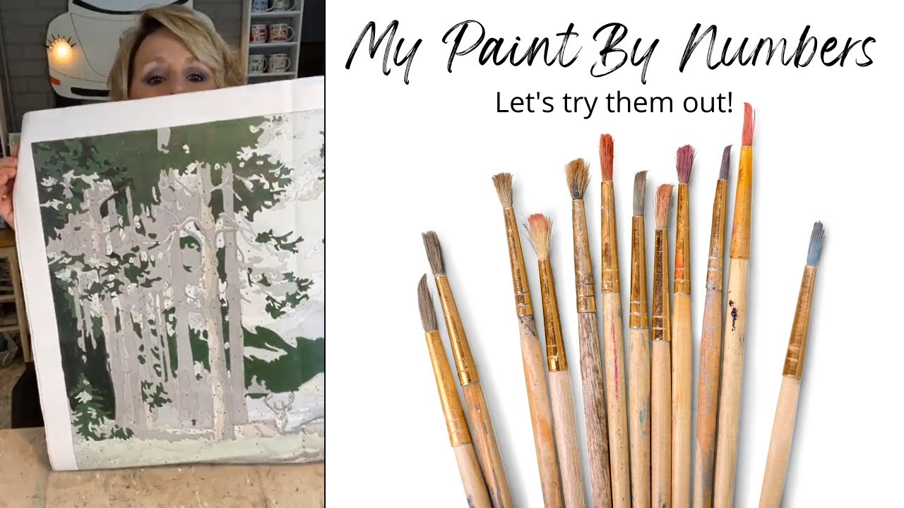 My Paint by Numbers ~ Let's check them out! - YouTube