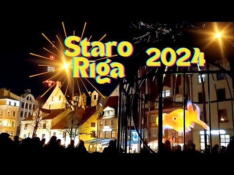 Staro Rīga Сияй, Рига 2024 - YouTube