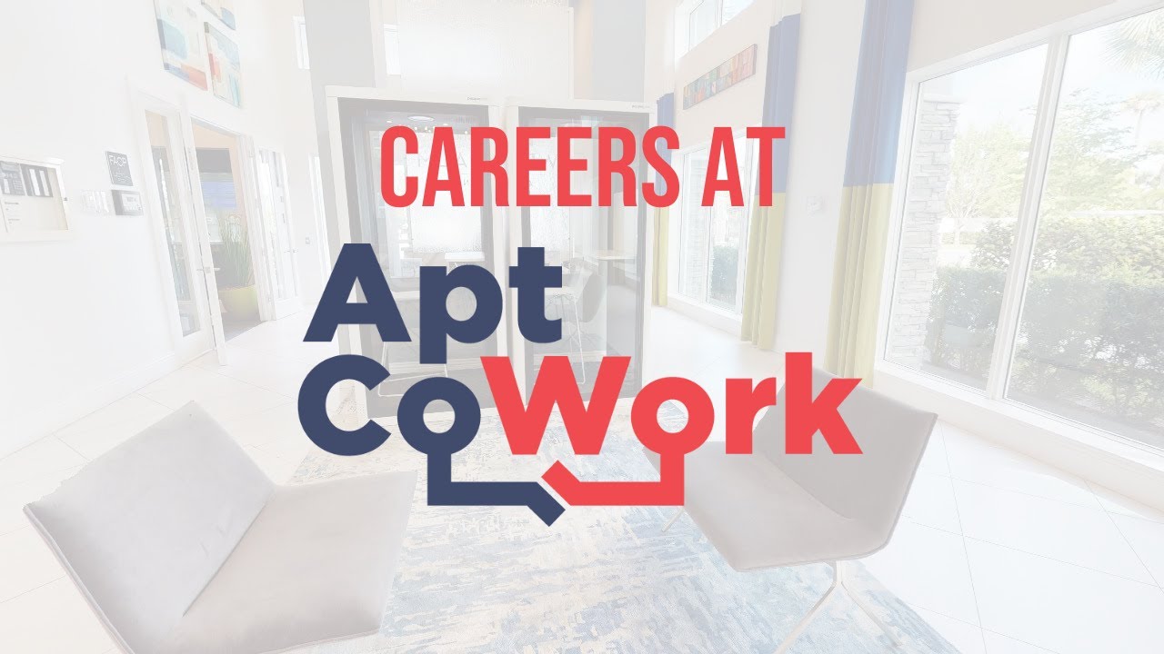 Careers at Apt CoWork - YouTube