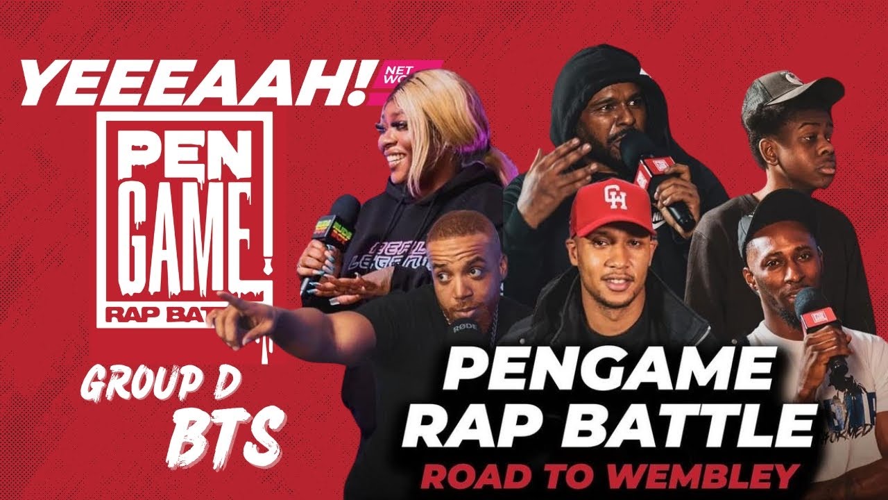 PenGame Rap Battle Group D BTS: Cashh, Remi Burgz, Big Squeeko, Sevz ...