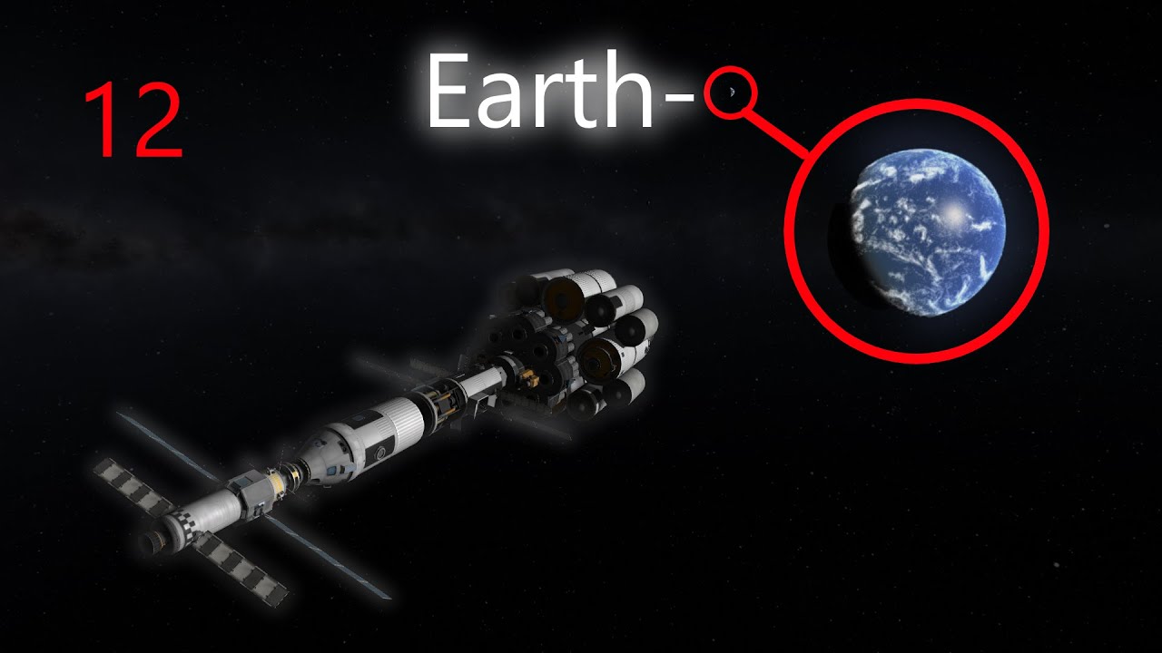 KSP but it's real scale | Giant Interplanetary Rocket - YouTube