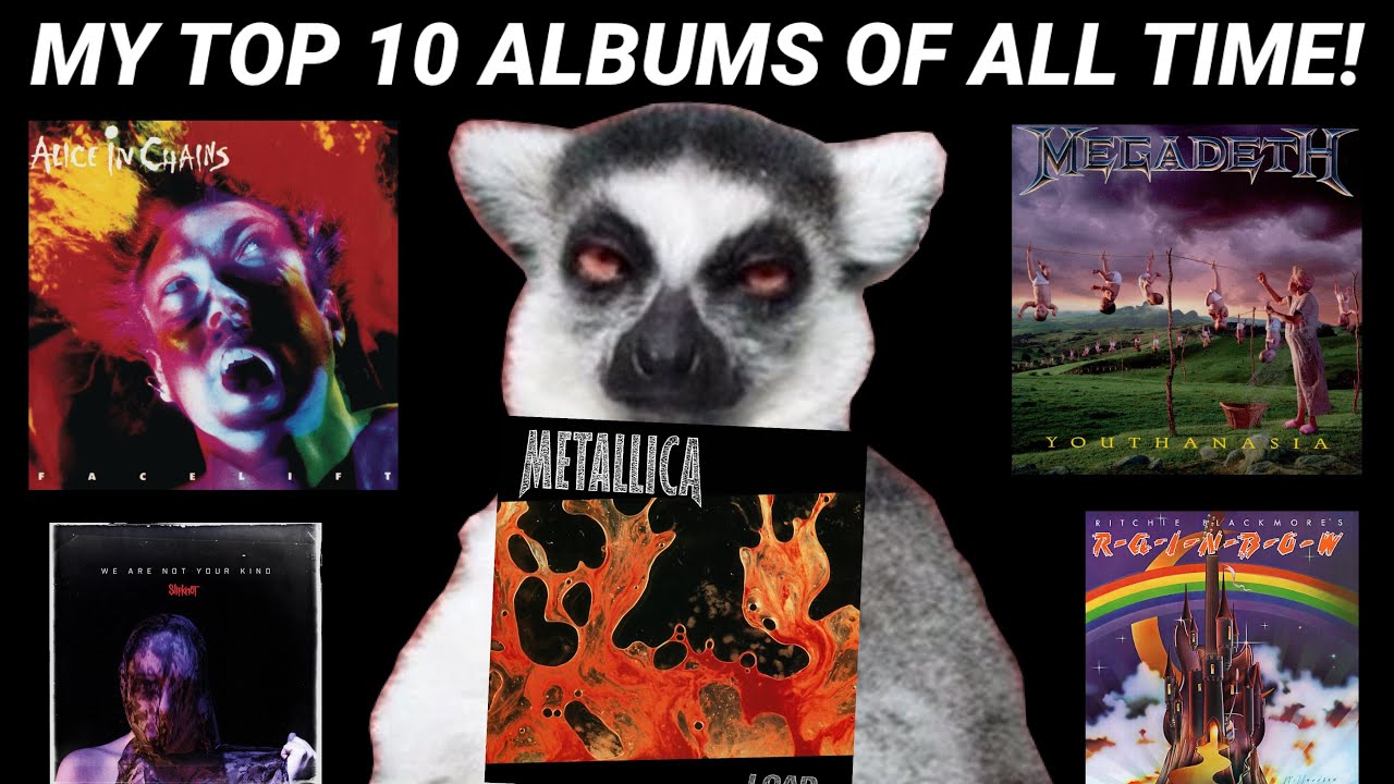 My Top 10 Albums Of All Time As Of 2023! - Gabe Renfro - YouTube