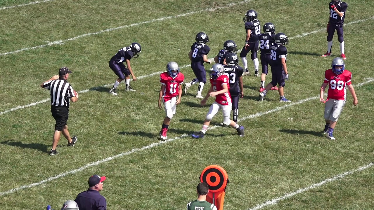 Wall vs Howell AYF Football 2017 - YouTube