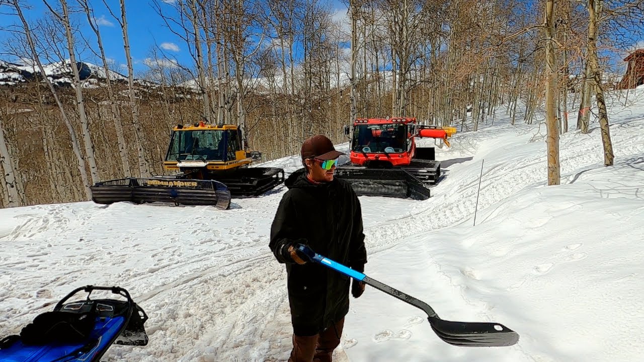 Epic Melt-Out! Spring in Utah. Brief Snowcat Update! - YouTube