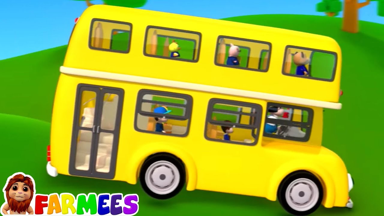 Naik Bus Lagu Untuk Anak-anak Dalam Bahasa Indonesia oleh Farmees - YouTube