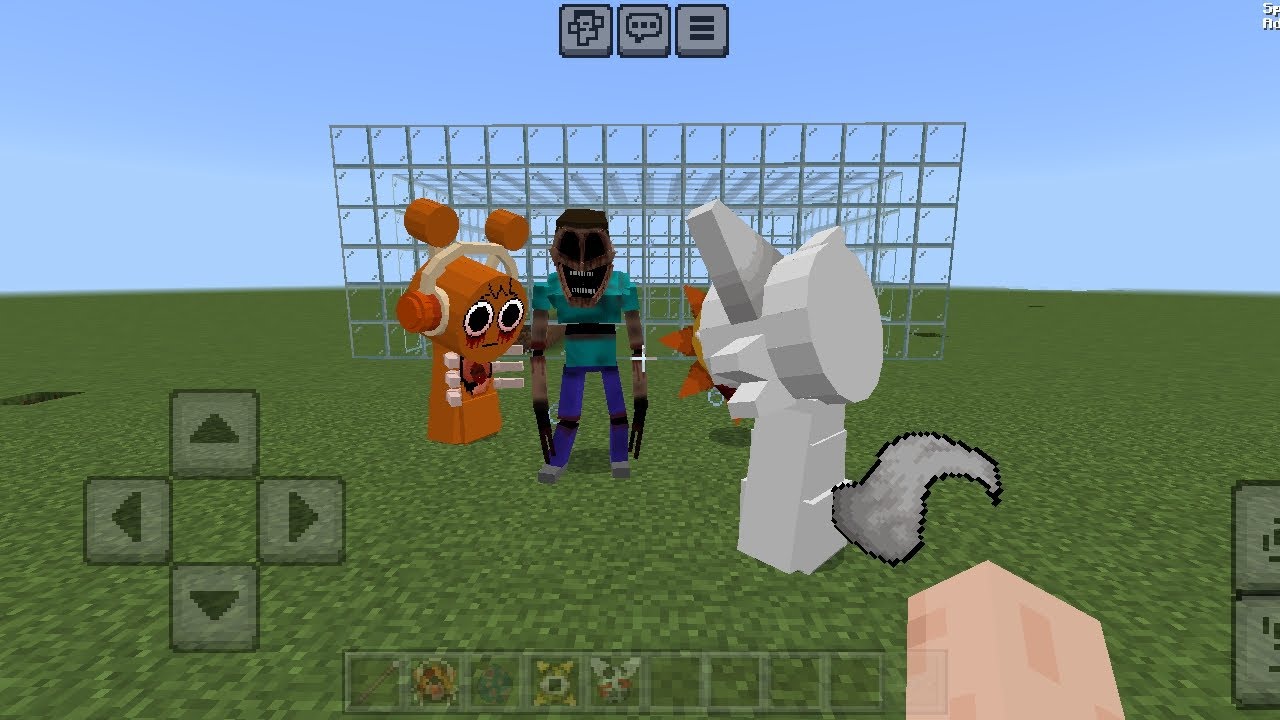 All sprunki horror vs mimicer MOD in Minecraft PE - YouTube