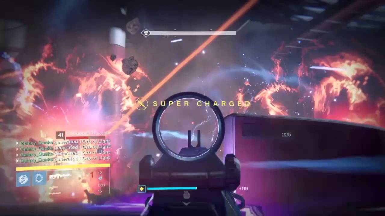 Destiny Psion Flares Strike - YouTube