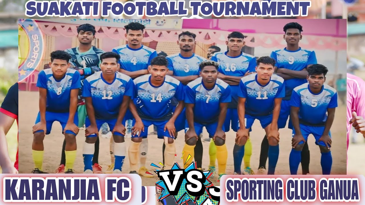 SPORTING CLUB GANUA 🆚 ARJUN FC II 1ST ROUND MATCH II SUAKATI FOOTBALL ...
