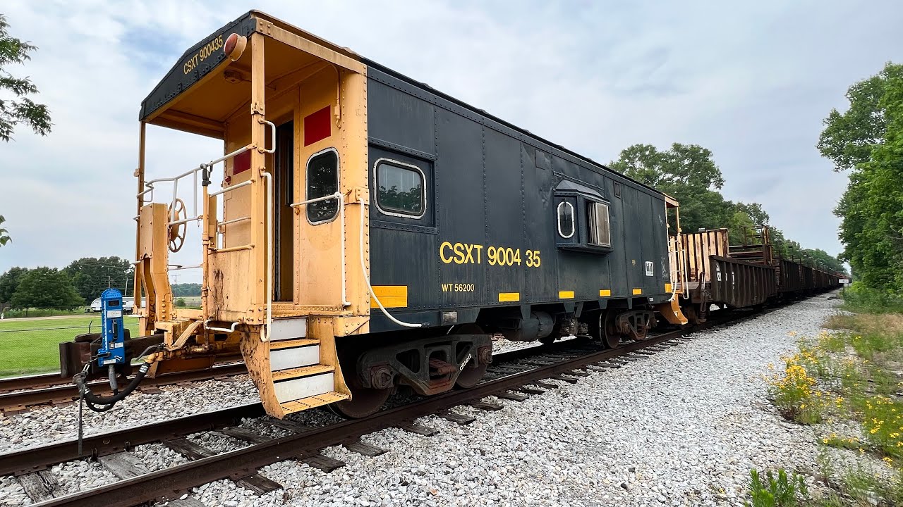 CSX Caboose!!!! - YouTube