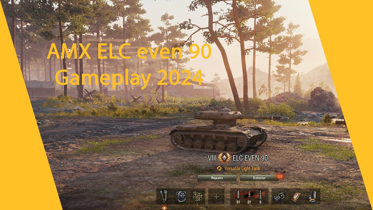 AMX ELC EVEN 90 WoT BIG 2024 Geameplay ! - YouTube