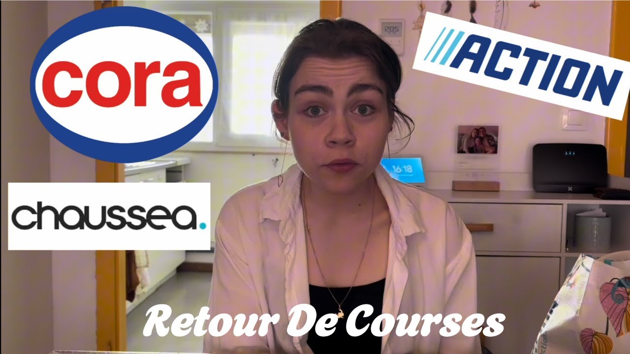🌸 Haul Action + Retour de Courses Cora - YouTube