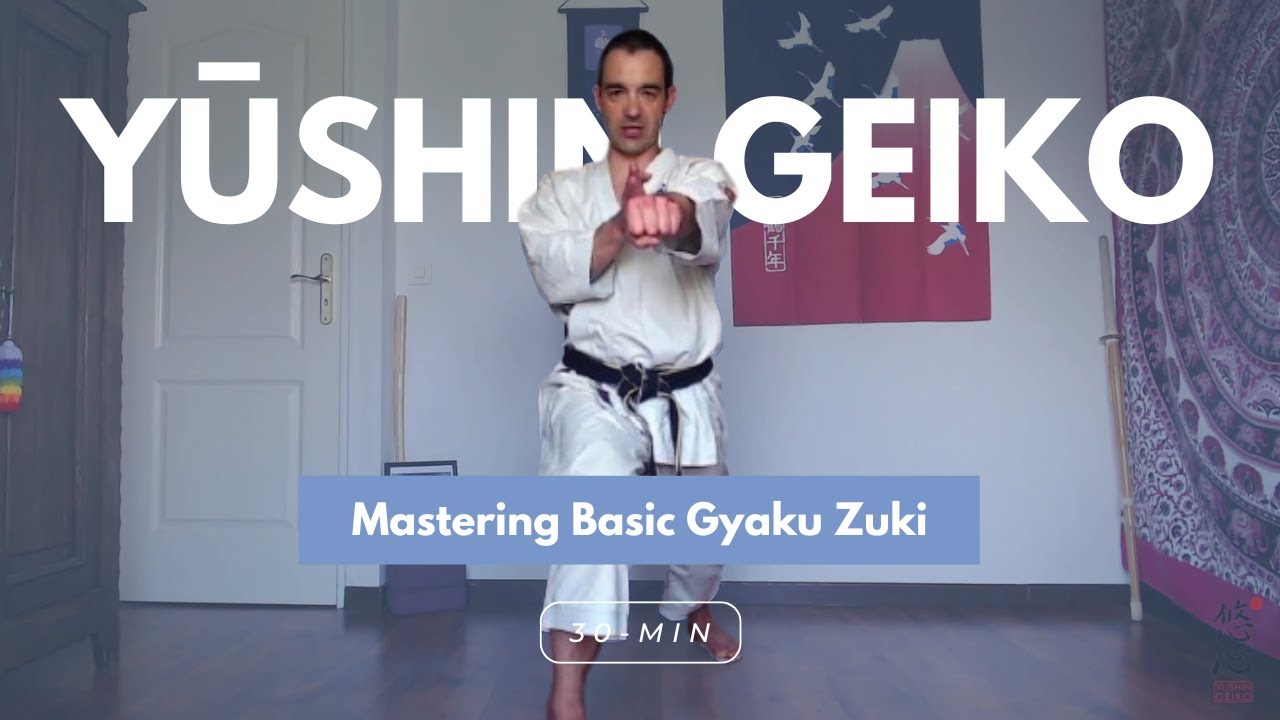 Mastering Gyaku Zuki (Reverse Punch) | Shotokan Karate-do - YouTube