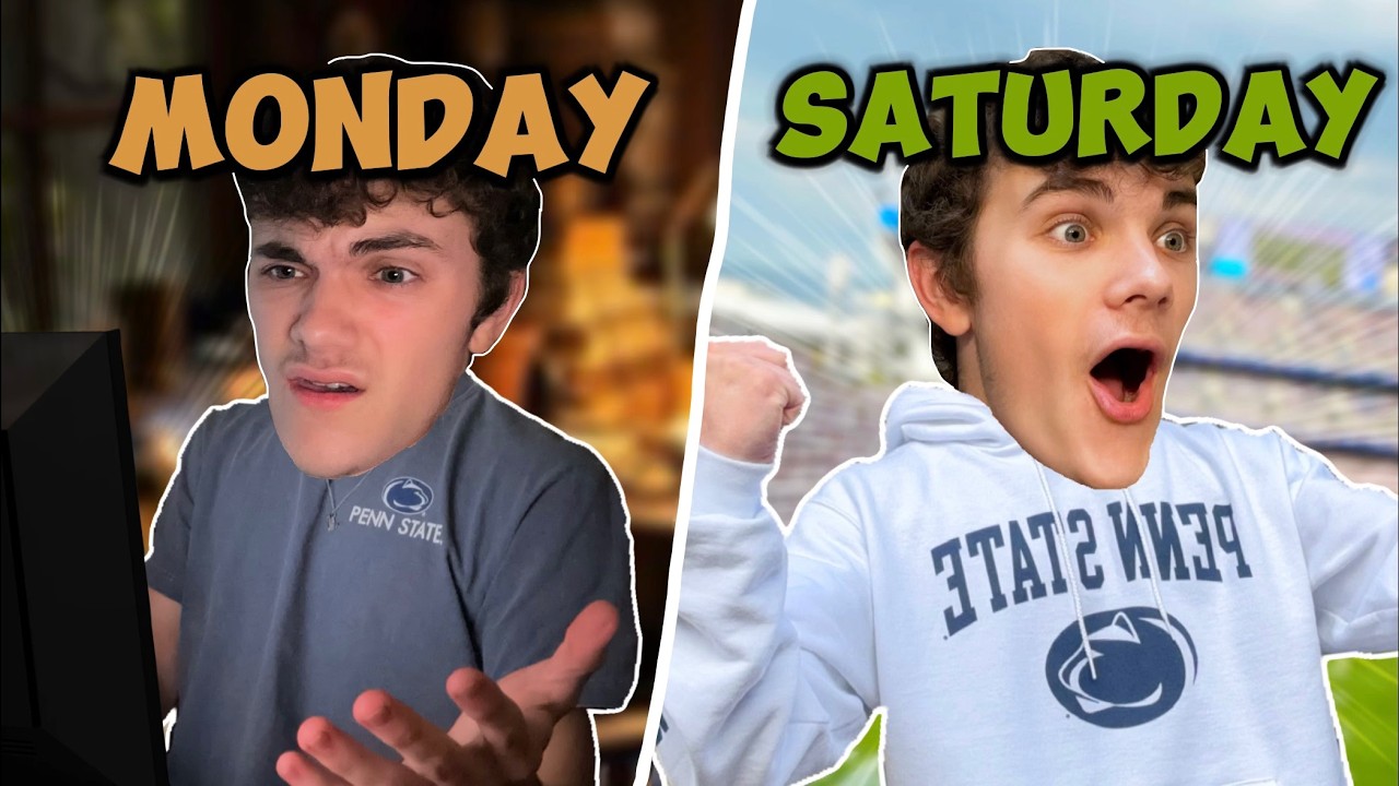 I SURVIVED A WEEK OF COLLEGE... - YouTube