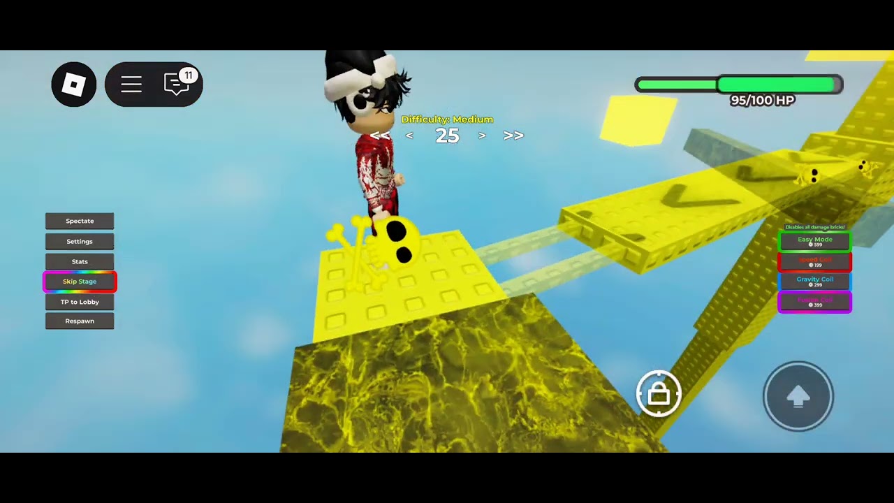 The Ultimate difficulty Chart obby Part 2 Finally Hard Mode (oh no ...