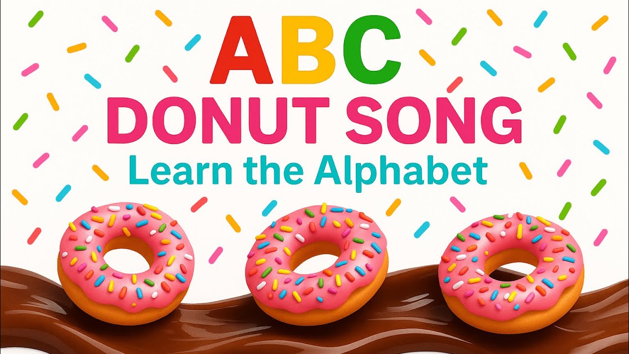 ABC Donut Song 🍩 | Educational Alphabet Music for Kids, Parents ...