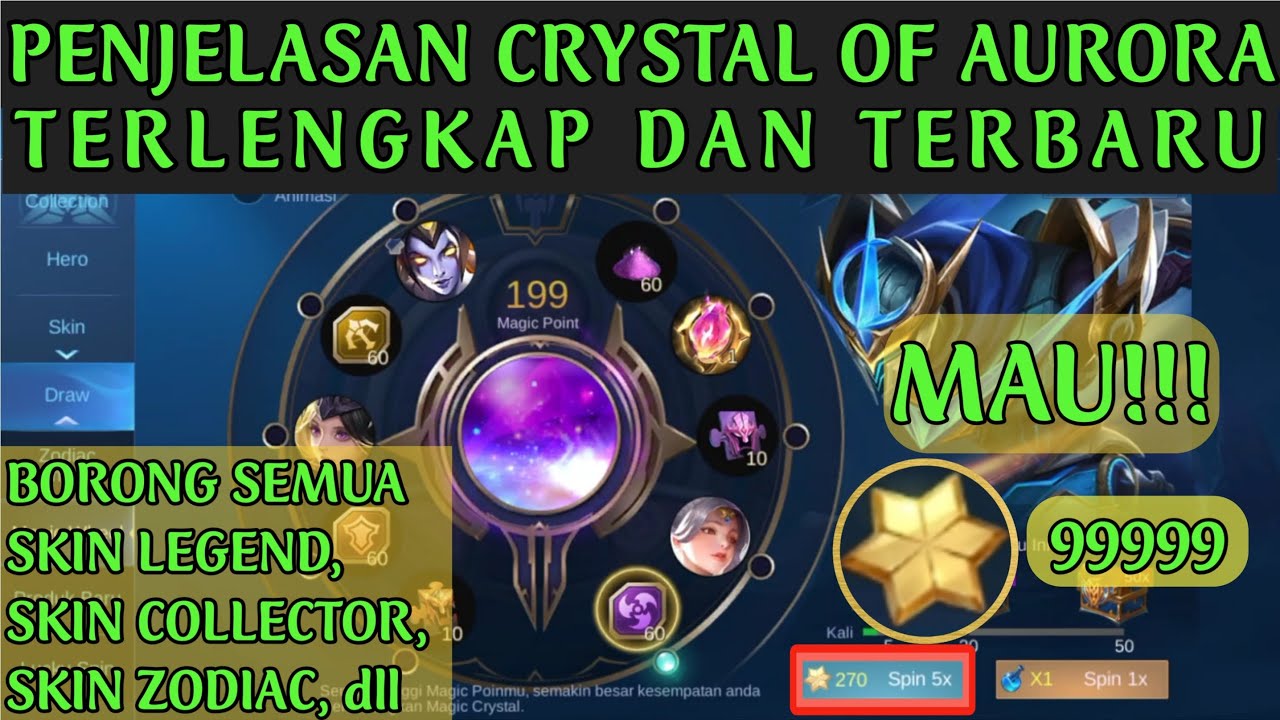 PENJELASAN CRYSTAL OF AURORA TERLENGKAP DAN TERBARU – MOBILE LEGENDS ...