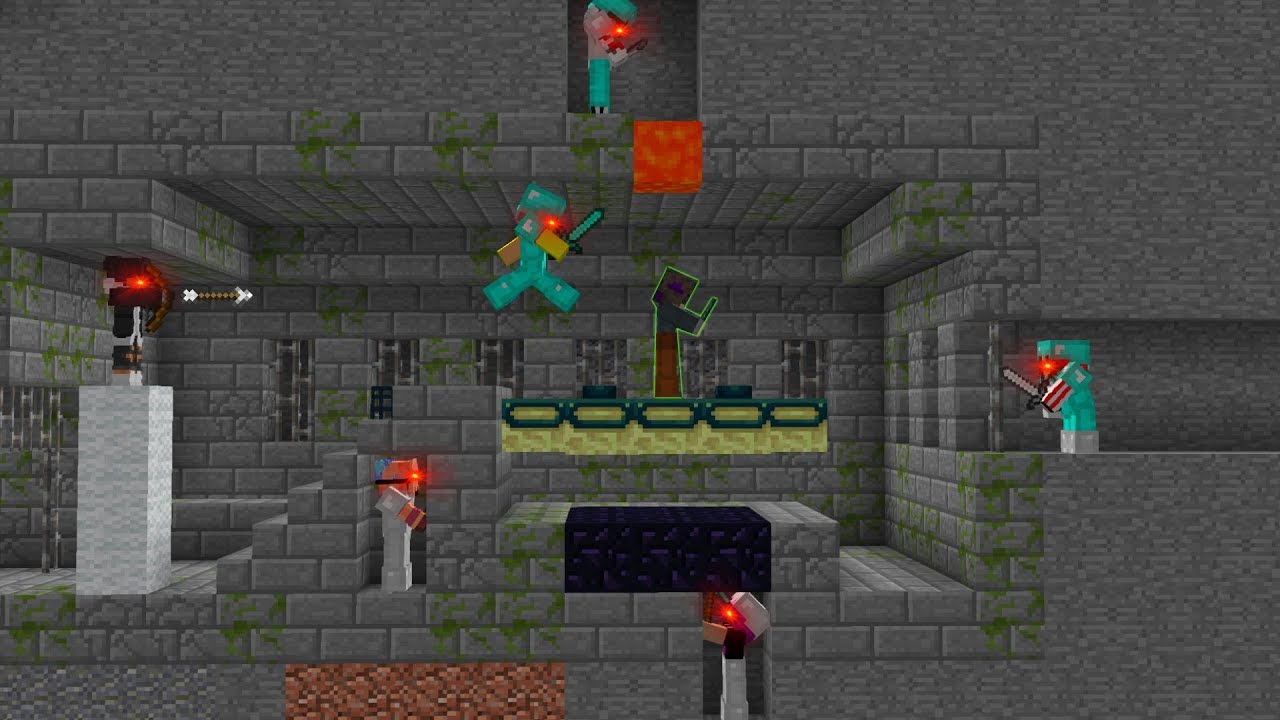 Minecraft Speedrunner VS 6 Hunters - YouTube